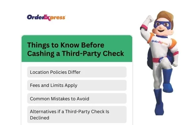 Does Check Cashing Services Cash Third-Party Checks?